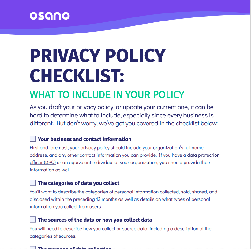 What Is the ADPPA (American Data Privacy and Protection Act)? | Osano